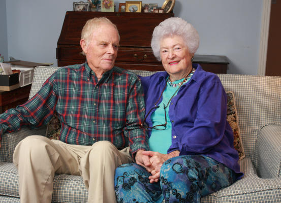 Love story: Sue and Jamie Kerr fell in love hard and fast