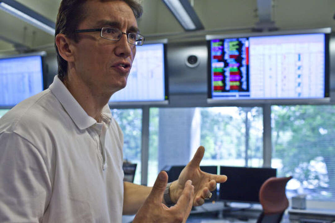 Shell's shore-based engineers monitor offshore rigs