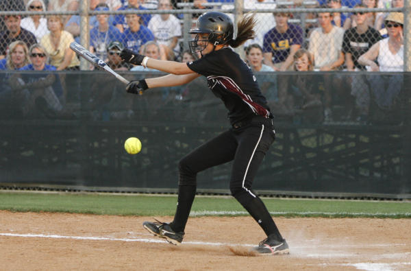 State-bound softball teams ride small ball to the top