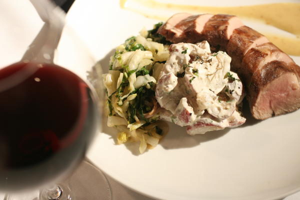 A well-edited menu allows Block 7's wine to shine