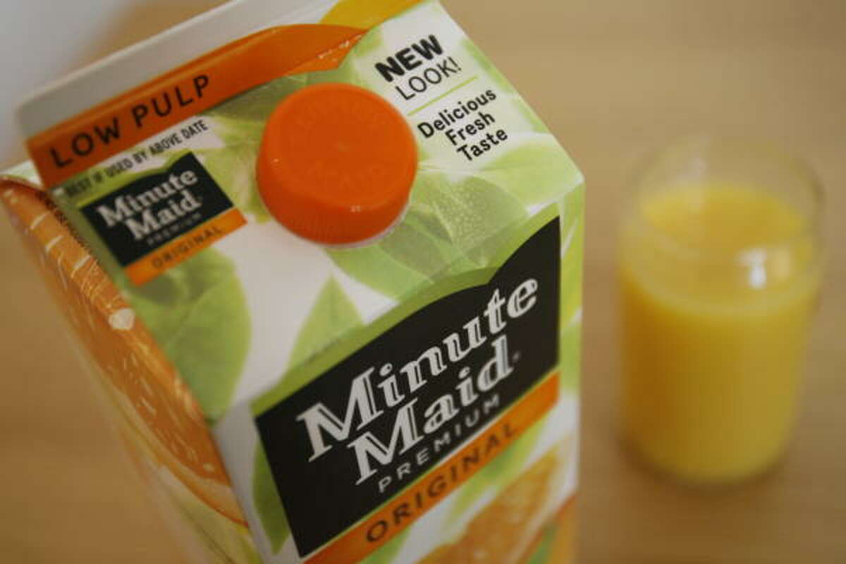 Sugar Land's Minute Maid juicing up its brands