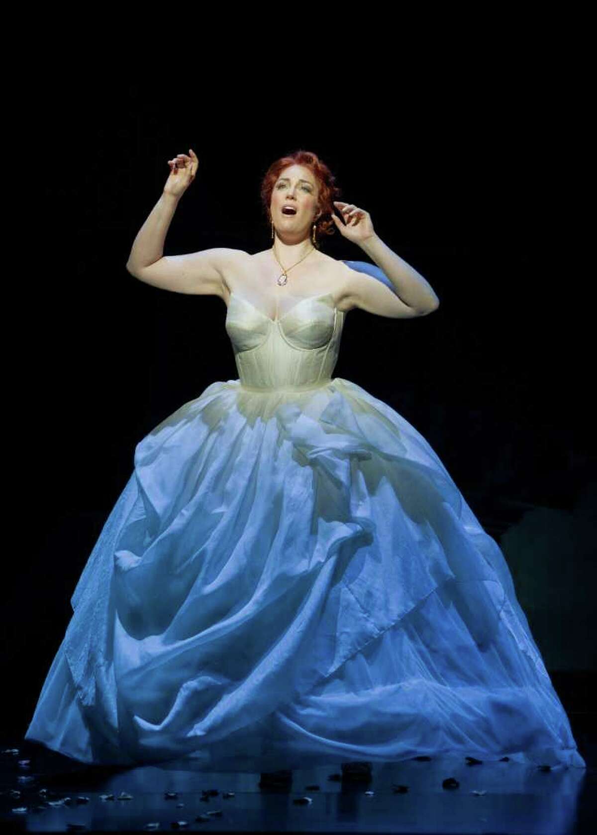 Modest payoff in an opera about money