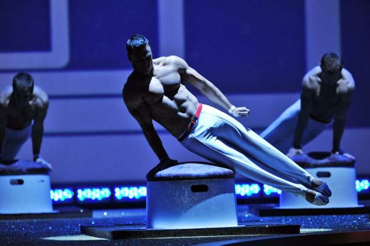 Houston gymnasts hit the runway