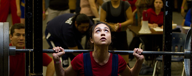Actress finds strength in role as powerlifter in 'All She Can'