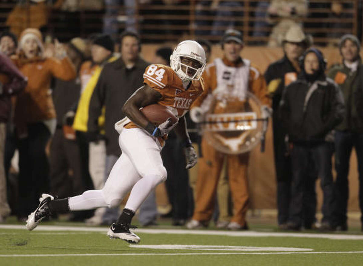 UT receiver Goodwin makes Olympic leap to London