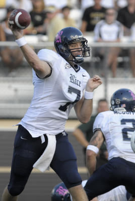 Rice quarterback Nick Fanuzzi sheds backup role