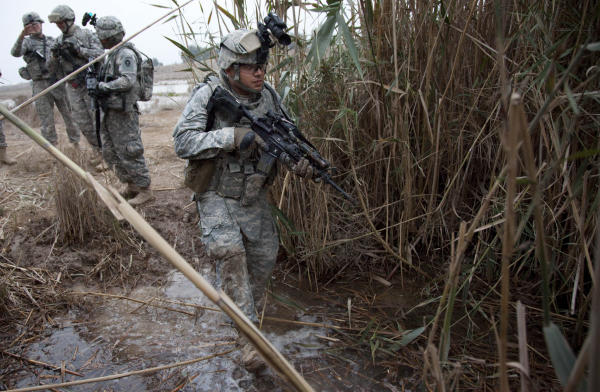 Texas brigade keeps low profile beyond base