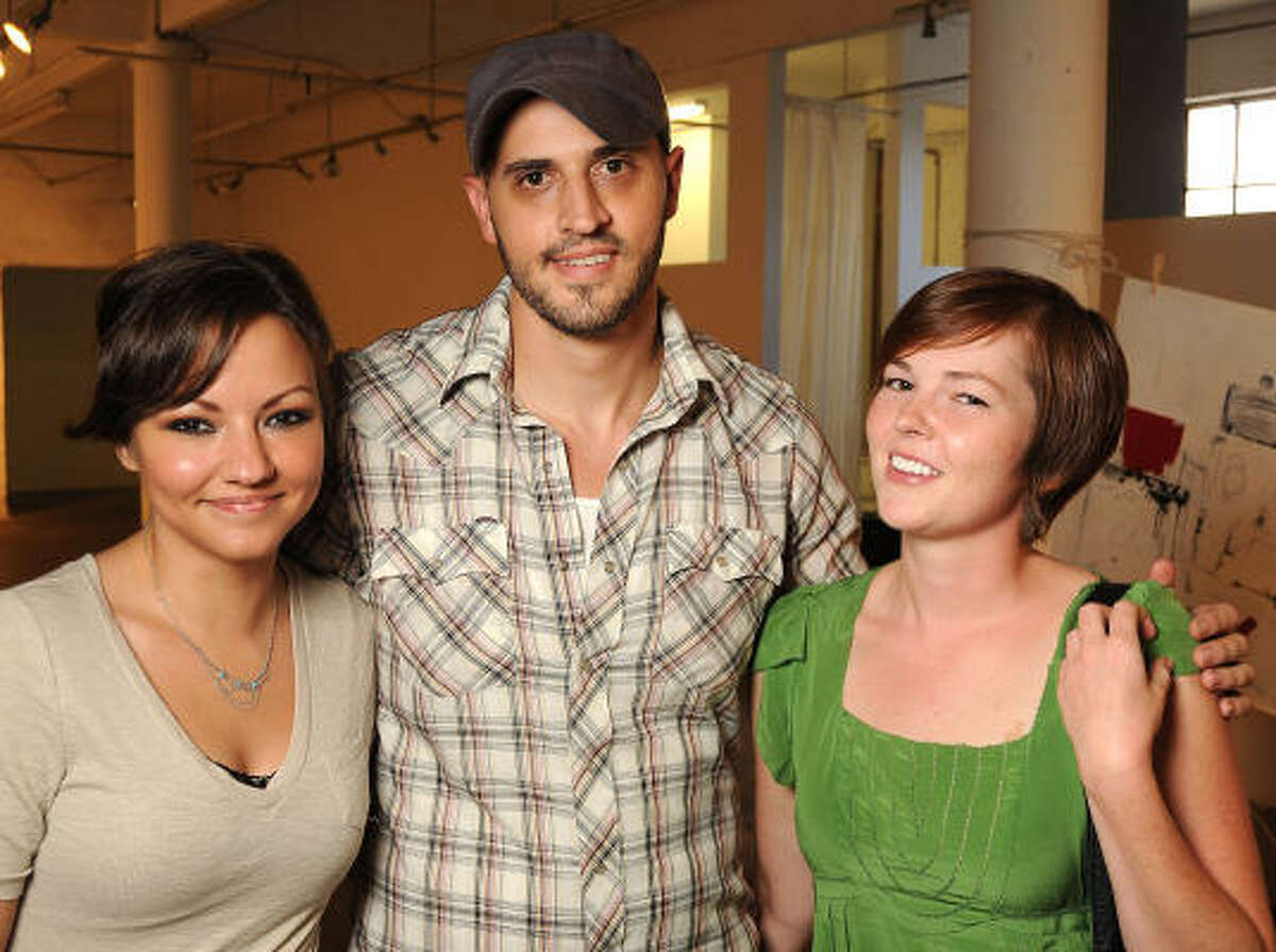 Outdoor party goes inside