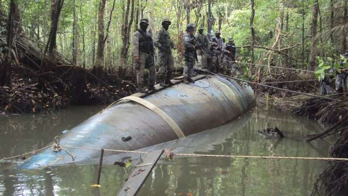 How cartels use 'narco-submarines' to smuggle drugs by the ton
