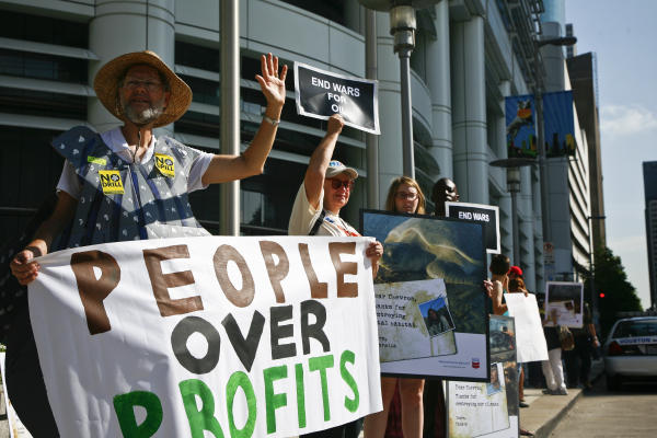 Chevron protests