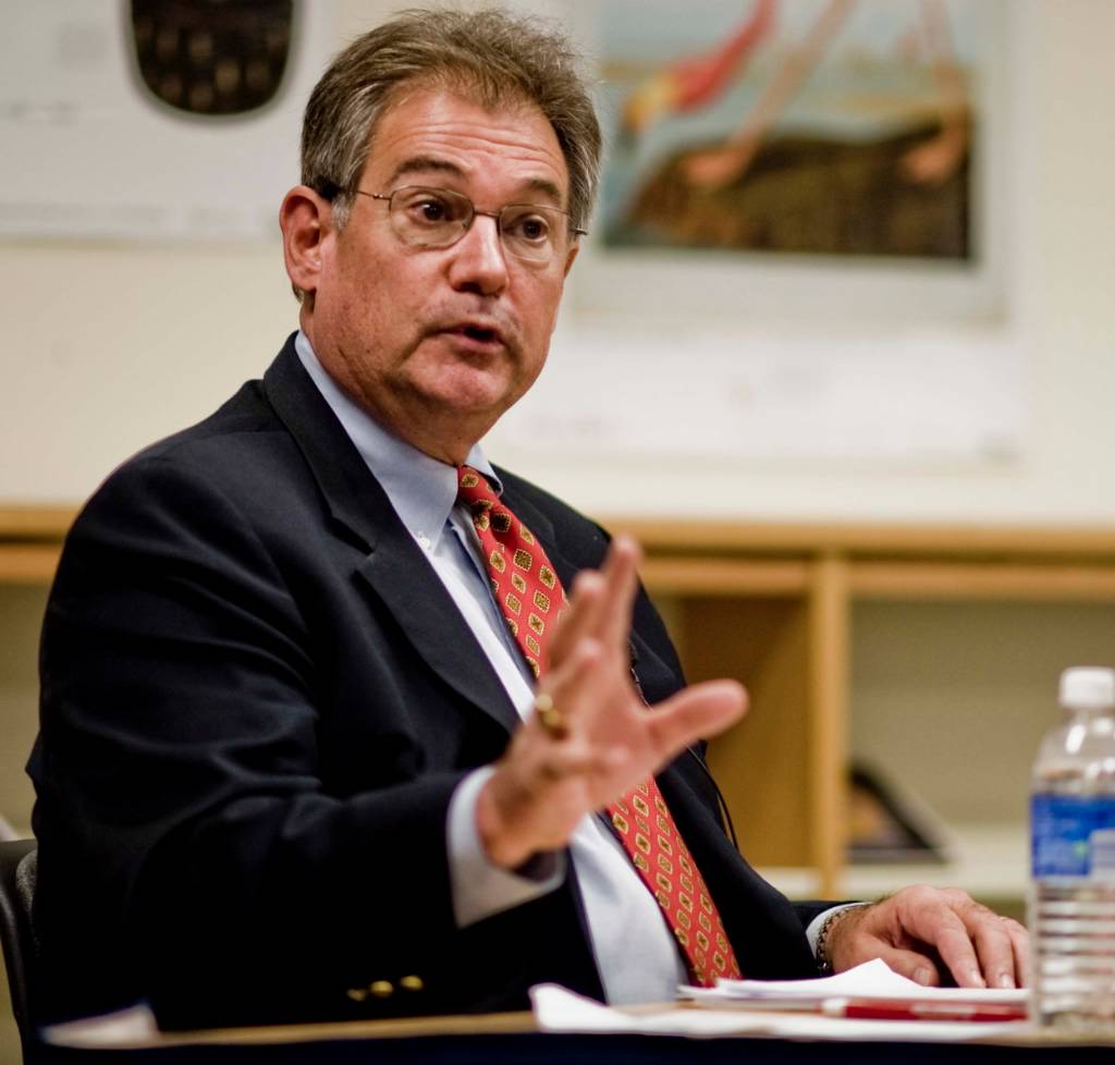 Brookfield's first selectman candidates stake out differences in debate