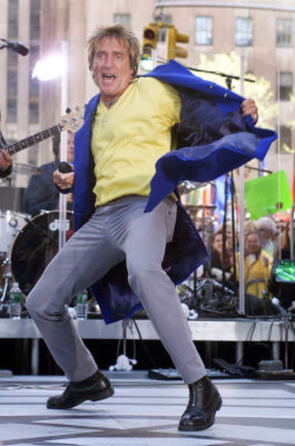 Rod Stewart over the years