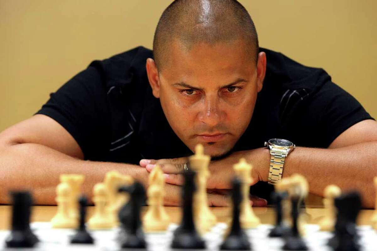 Chess master welcomes any challenge