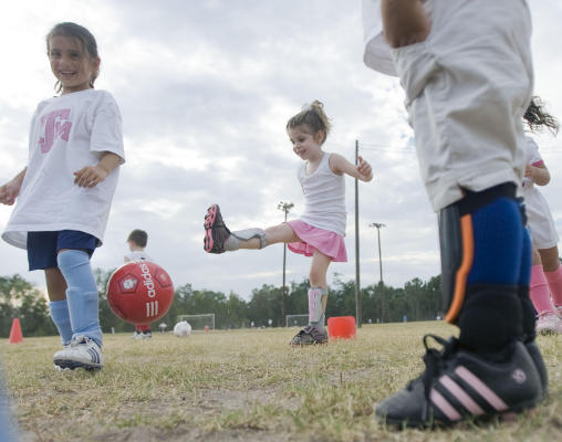 For the ‘blob monster,' little feet move