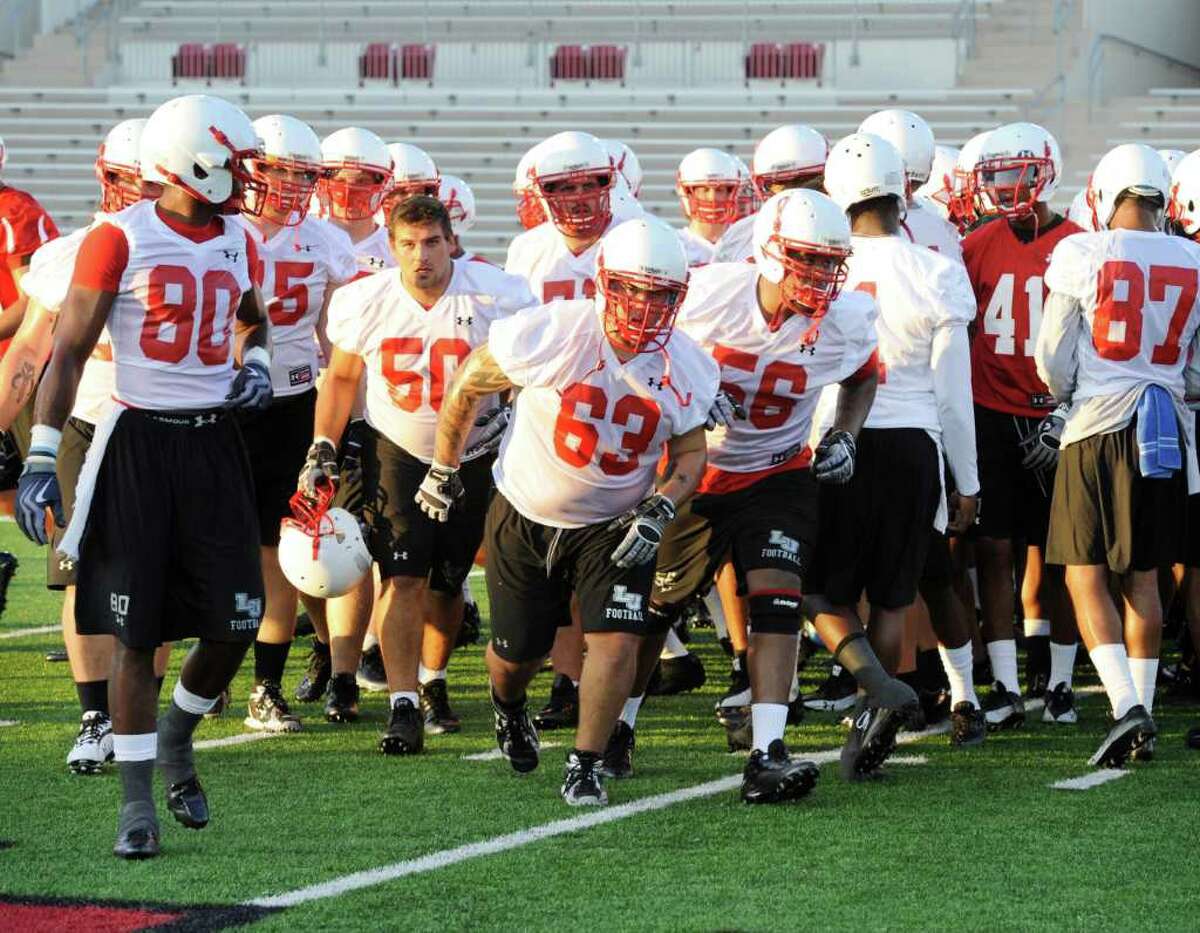 Lamar football begins fall practices