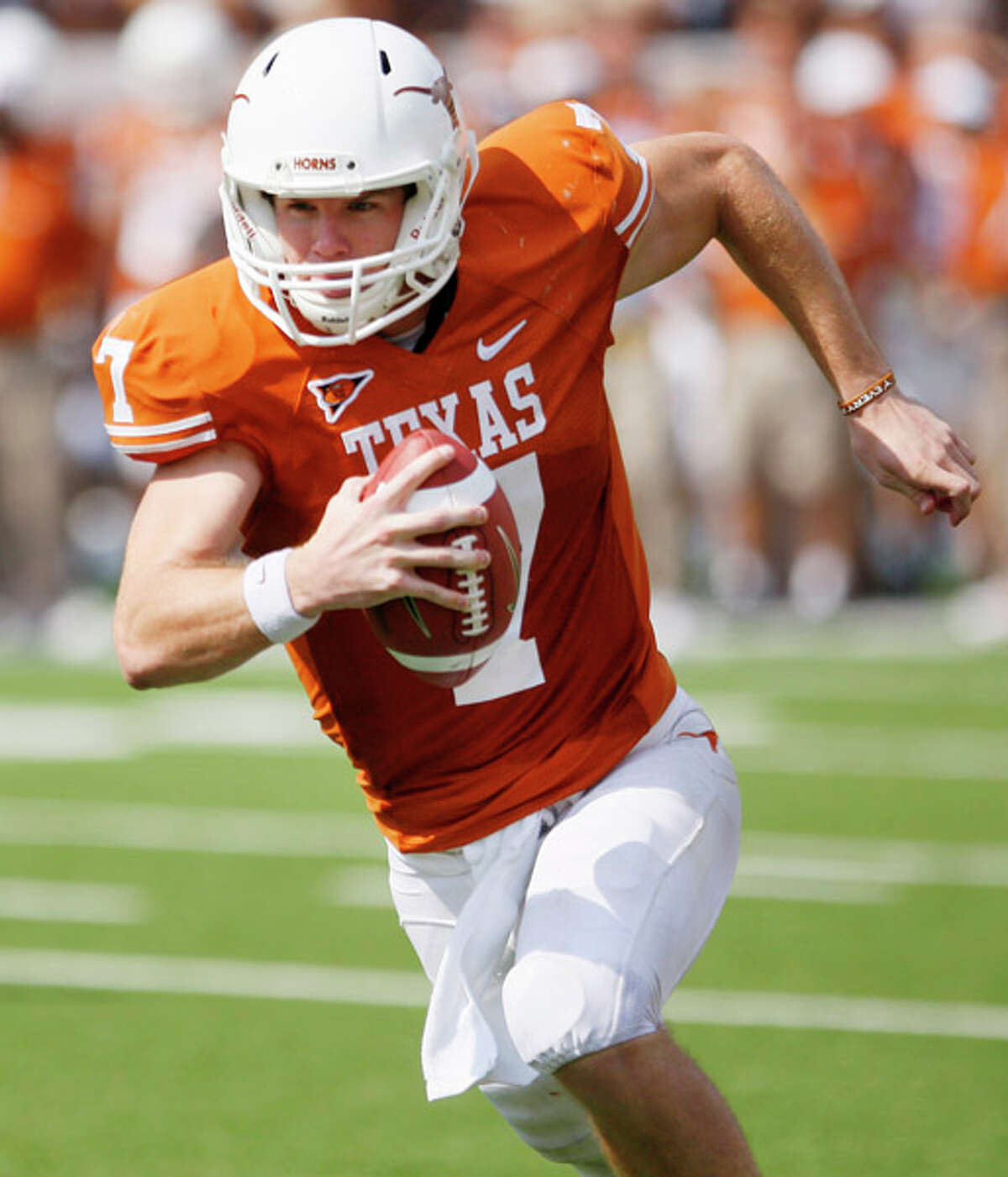 Gilbert pleased to be back in saddle as Mustangs' QB