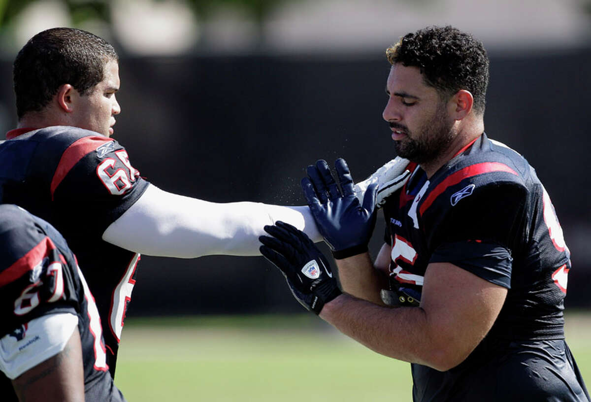 Texans get down to business on the field