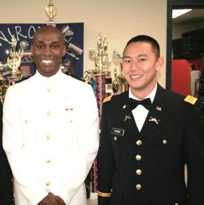 First Bush graduates commissioned as U.S. military officers