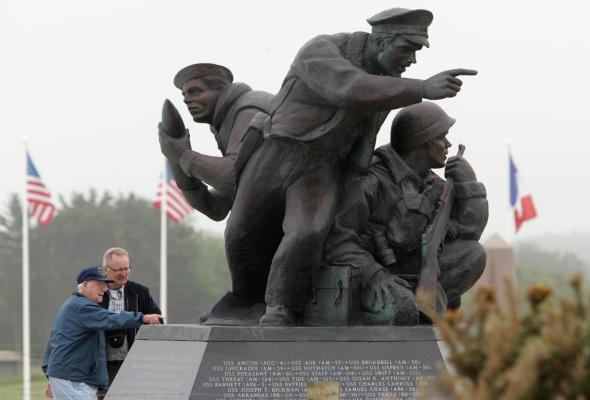 Reminders of D-Day are everywhere in Normandy