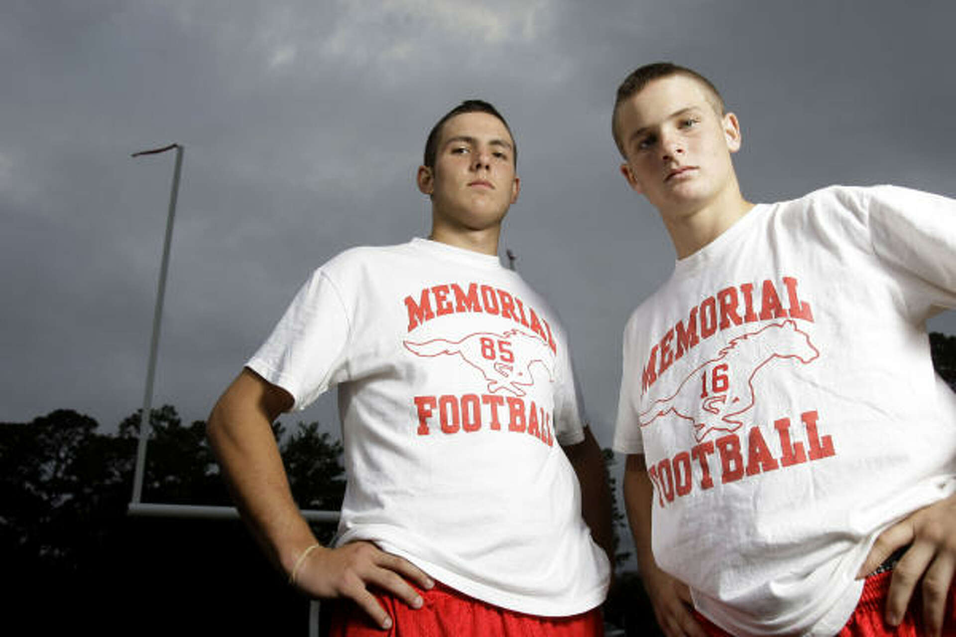 Strakes suiting up for Memorial against namesake team