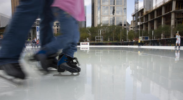 Icy fun with or without snow