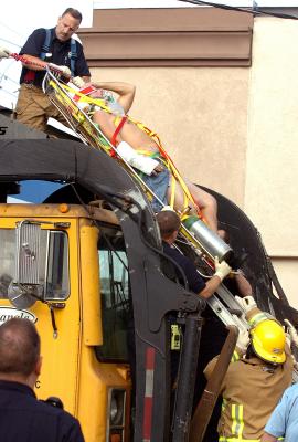 Beaumont man saved from trash compactor