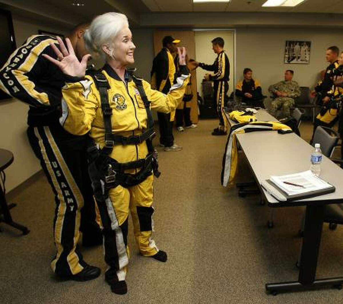 Hint from Heloise: Skydive to support the military