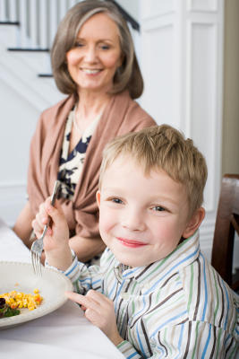 Lesson for Thanksgiving: table manners for kids