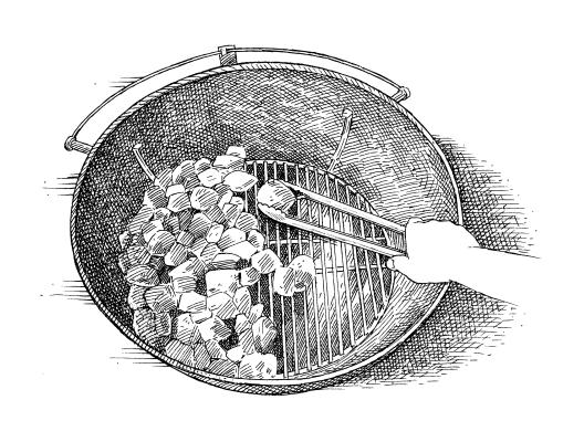 Building a two-level fire