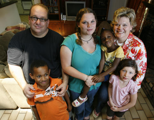 A family comes together