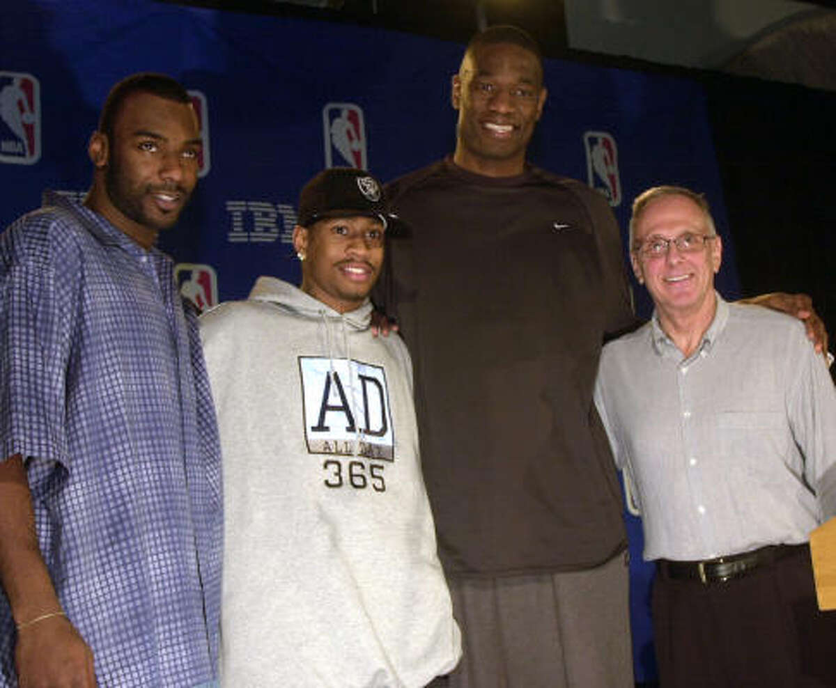 Ex-Rockets big man Dikembe Mutombo is back for another hilarious commercial