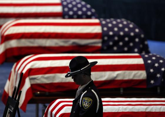 Four officers laid to rest
