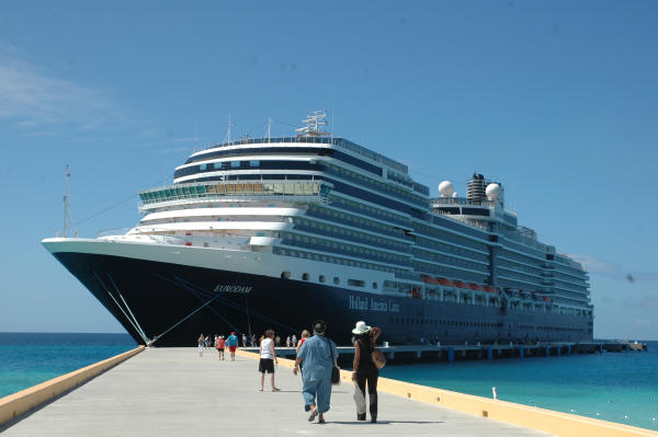 Holland America's new ship, the Eurodam.