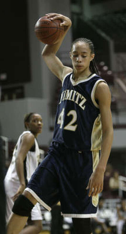 Brittney Griner in high school