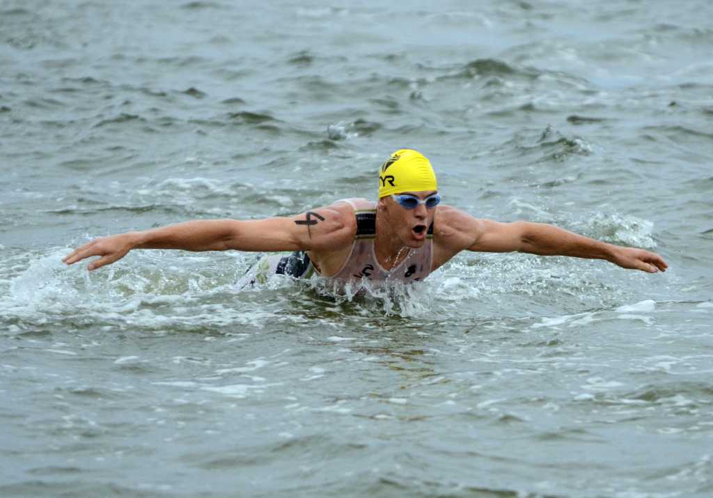 Winning spirit beats the storm in Greenwich Cup Triathlon