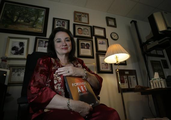 Forensic sketch artist puts a face on the pain