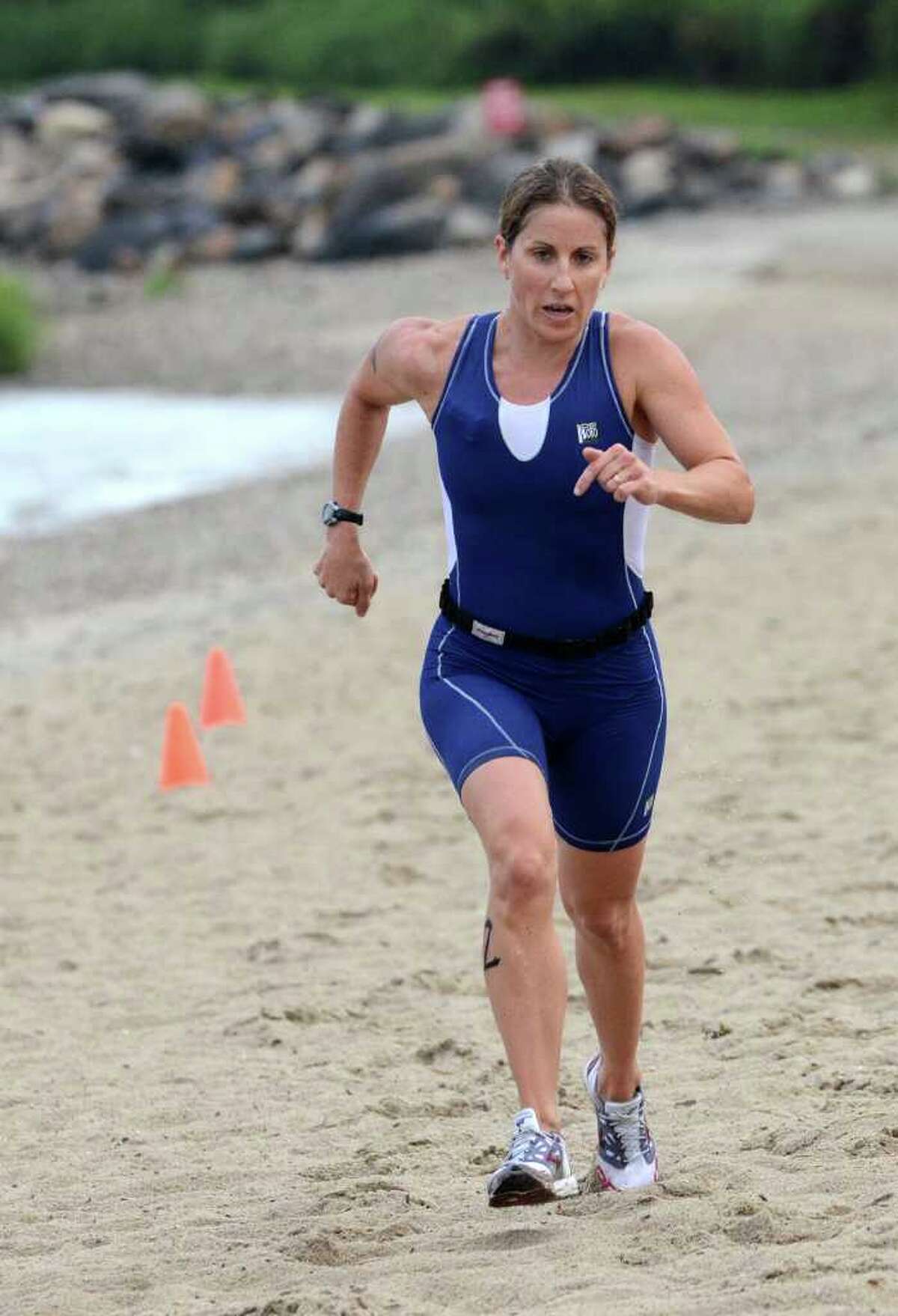 Winning spirit beats the storm in Greenwich Cup Triathlon