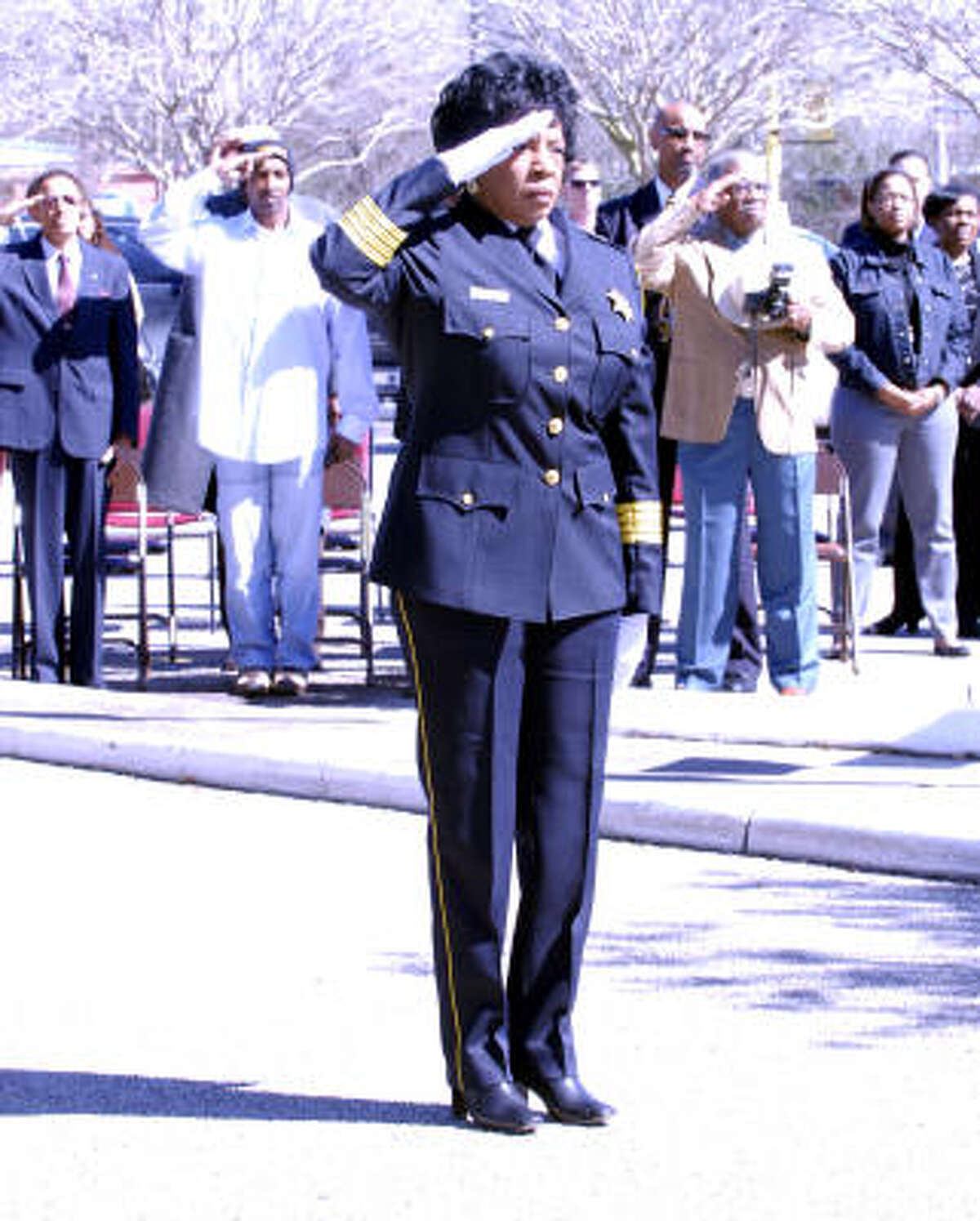 Deputy's widow 'honored' by tribute to fallen officer