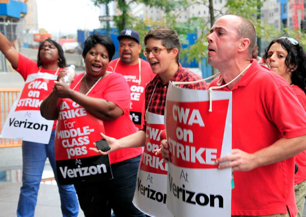 45,000 Verizon landline workers strike