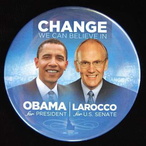 Oops! It's the wrong Larry on Obama button