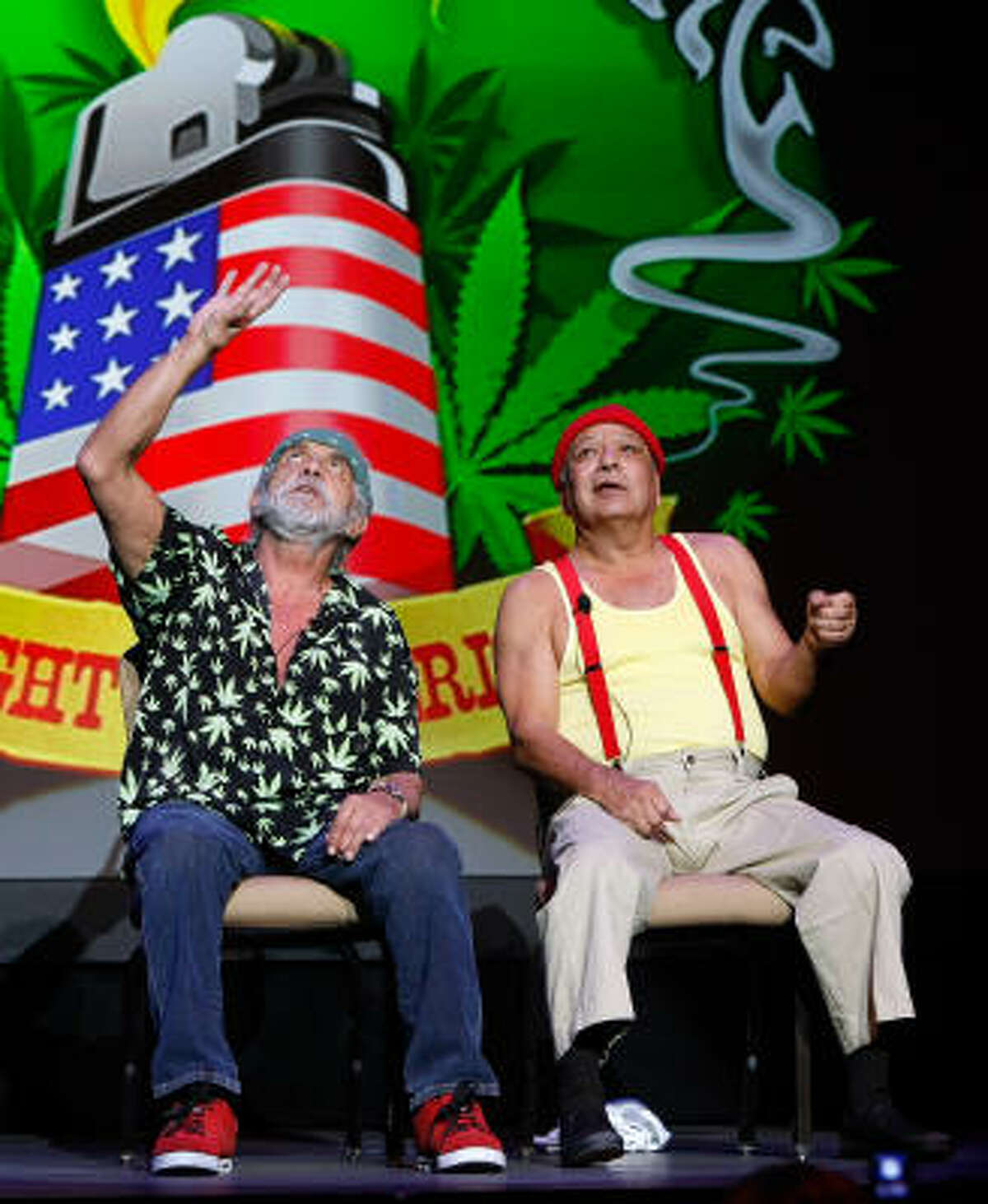 Dude, it's Cheech and Chong