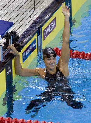 Torres sets another record to win 50 freestyle at trials