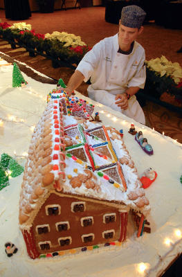 Gingerbread display returns to The Woodlands