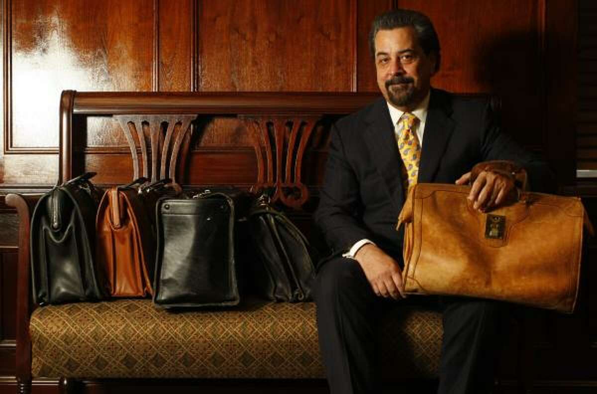 Trial lawyers take along their lucky charms