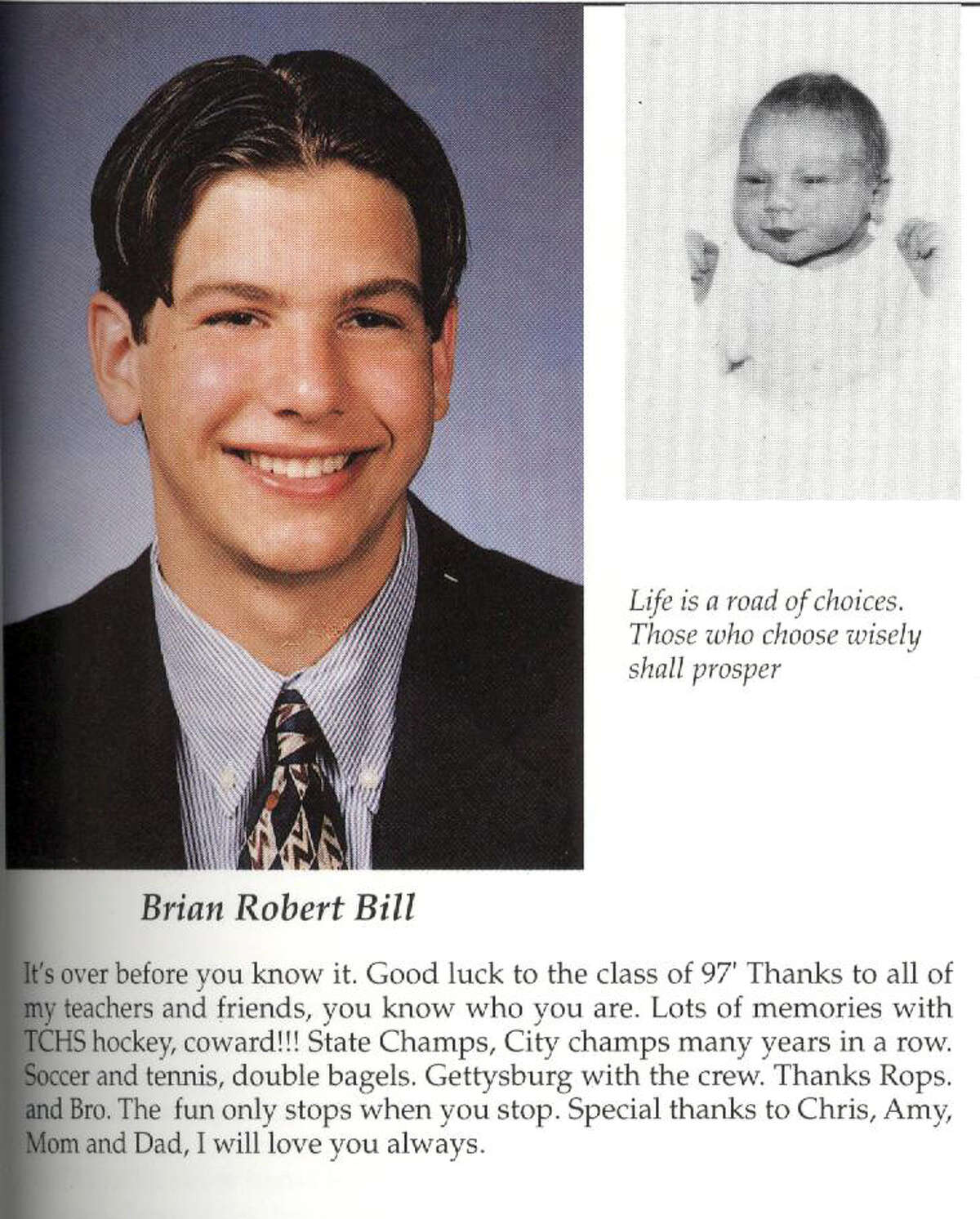 Trinity Catholic graduate Brian Bill killed in Afghanistan