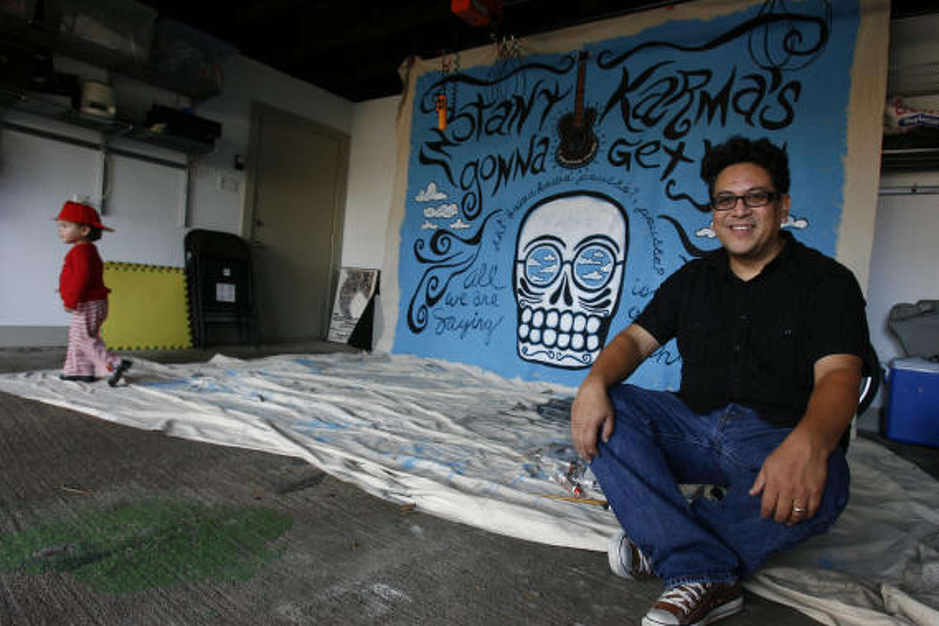 Carlos Hernandez' art is alive with dead rock stars