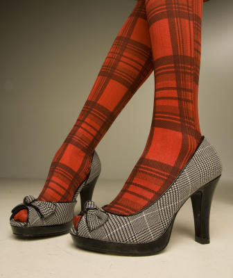Get a leg up on fashion with colorful, bold hosiery