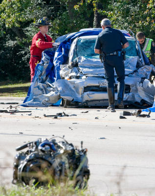 Speed may have been 90 mph in wreck that killed 3