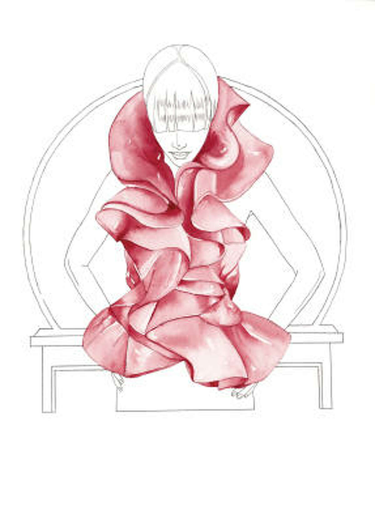 Artist sets Saks Fifth Avenue ad campaign apart