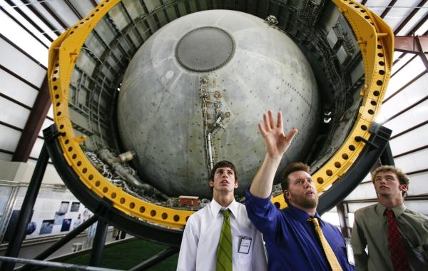 Program challenges teens to design and build rockets